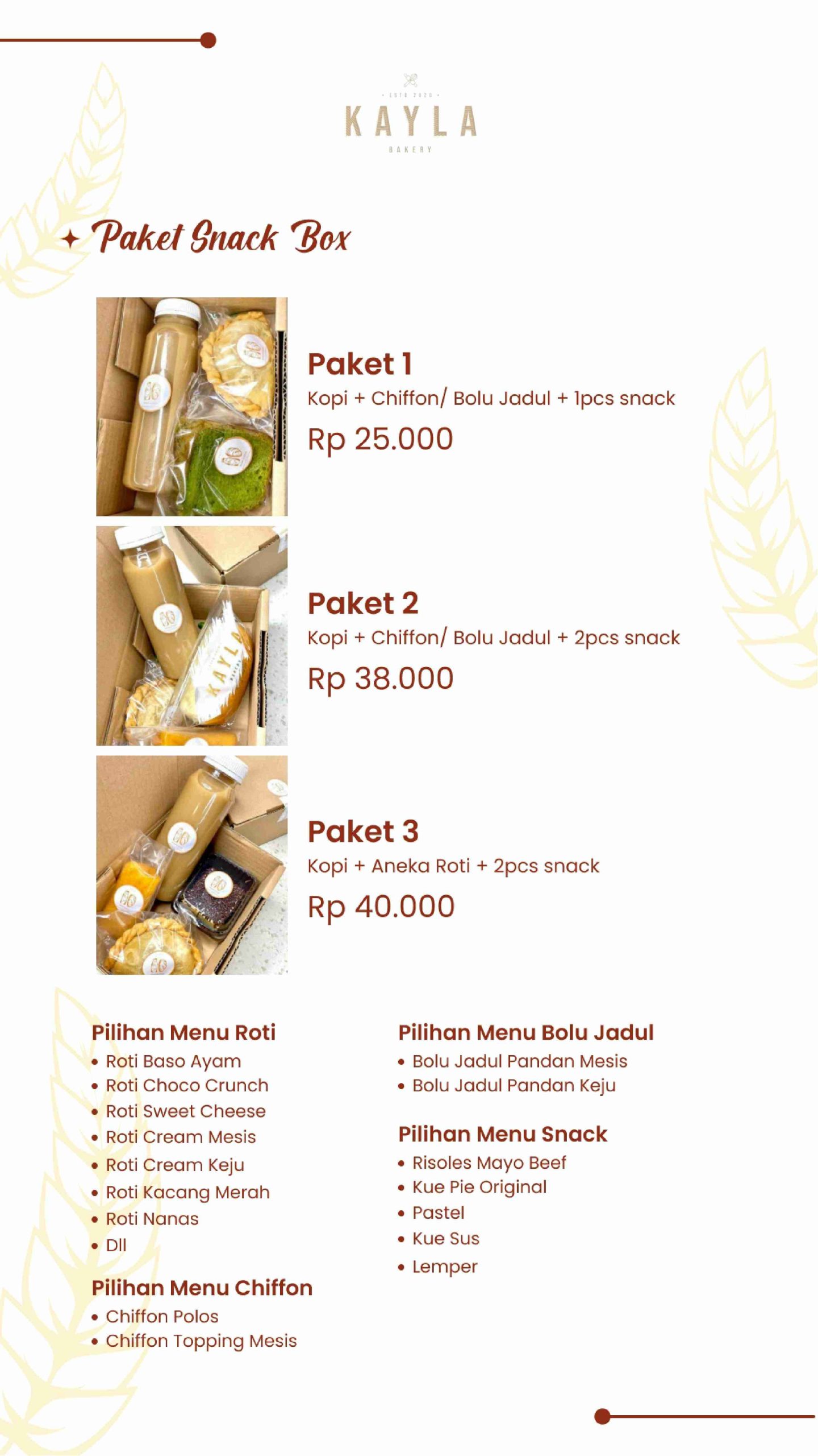 Kayla Bakery – Jagonya Roti Ayam